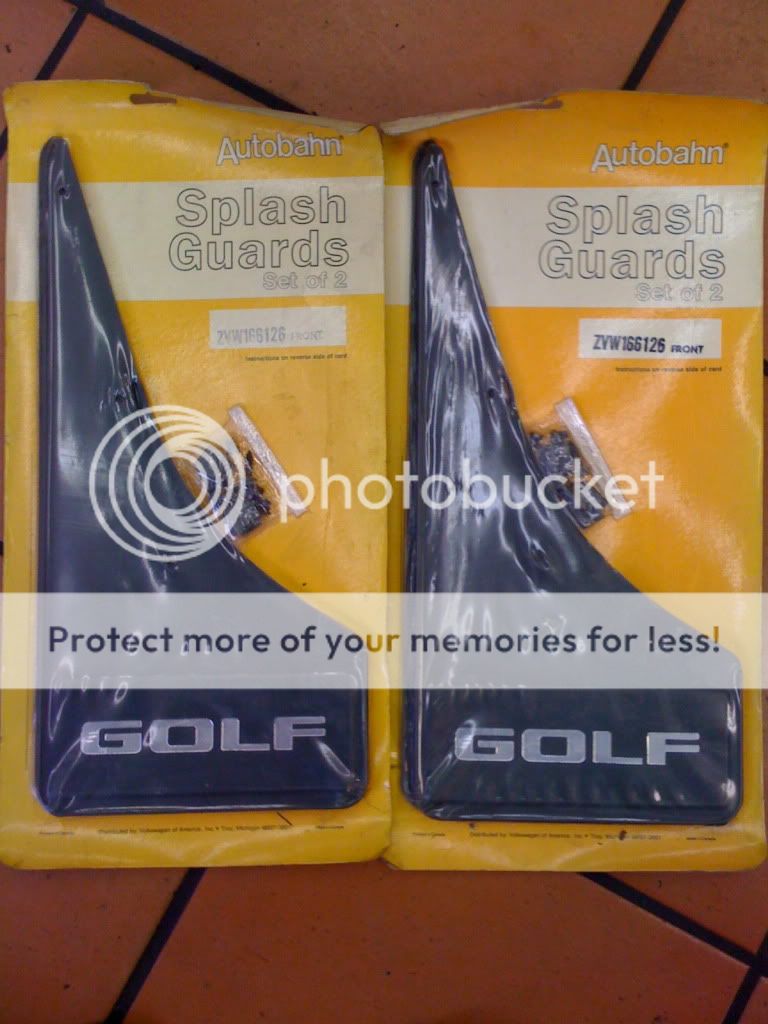 FS: Golf Mud Flaps/splash guards **Brandnew | VW Vortex - Volkswagen Forum