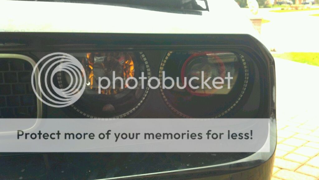 Custom Morimoto Retrofit and Flashtech Halos | Dodge Challenger Forum